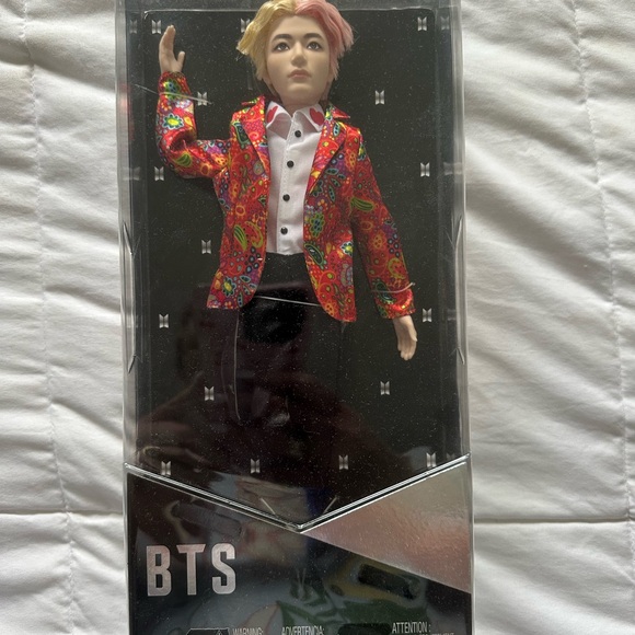 Toys | Bts Jimin Barbie In Colorful Suit | Poshmark